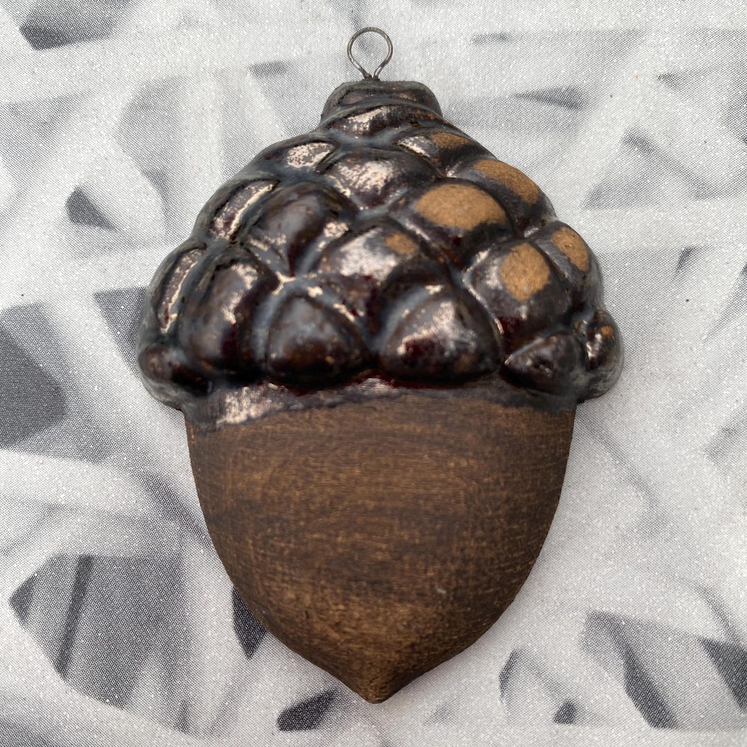 Handmade Ceramic Acorn – Natural and Atmospheric Decoration - Etsy