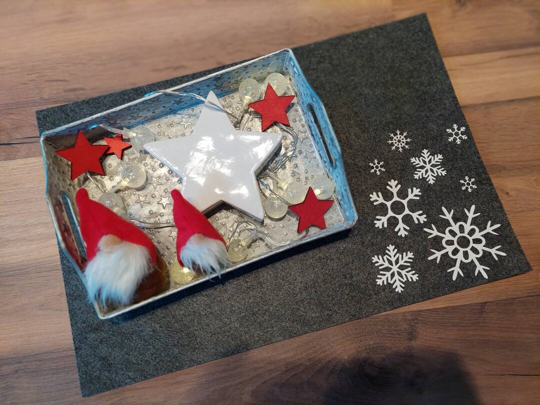 Snowflake Placemat - Etsy