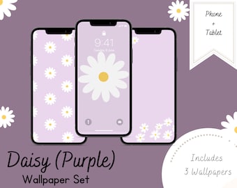 Daisy Phone Wallpaper Set / Home Screen / Lock Screen / Android ...