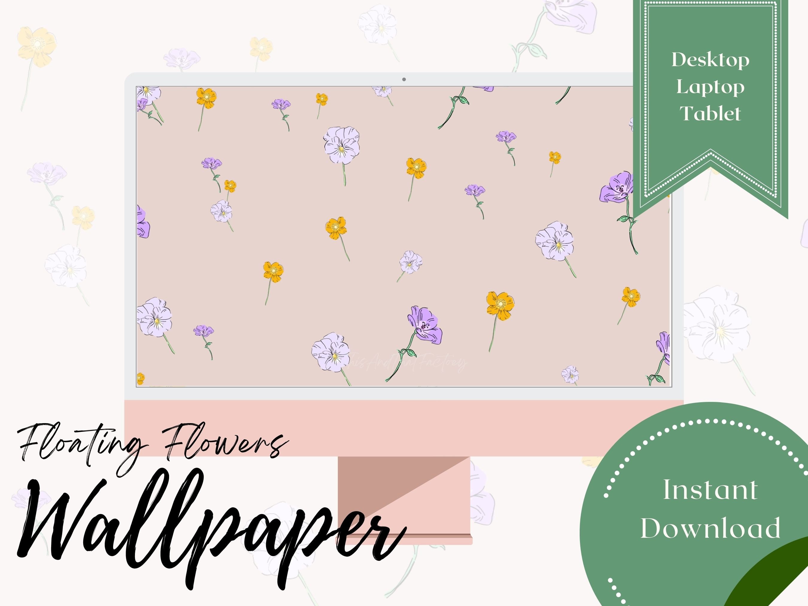 Floating Flowers Screensavers