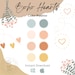Boho Hearts Color Palette | Sketchbook | Procreate | Hipaint - Etsy