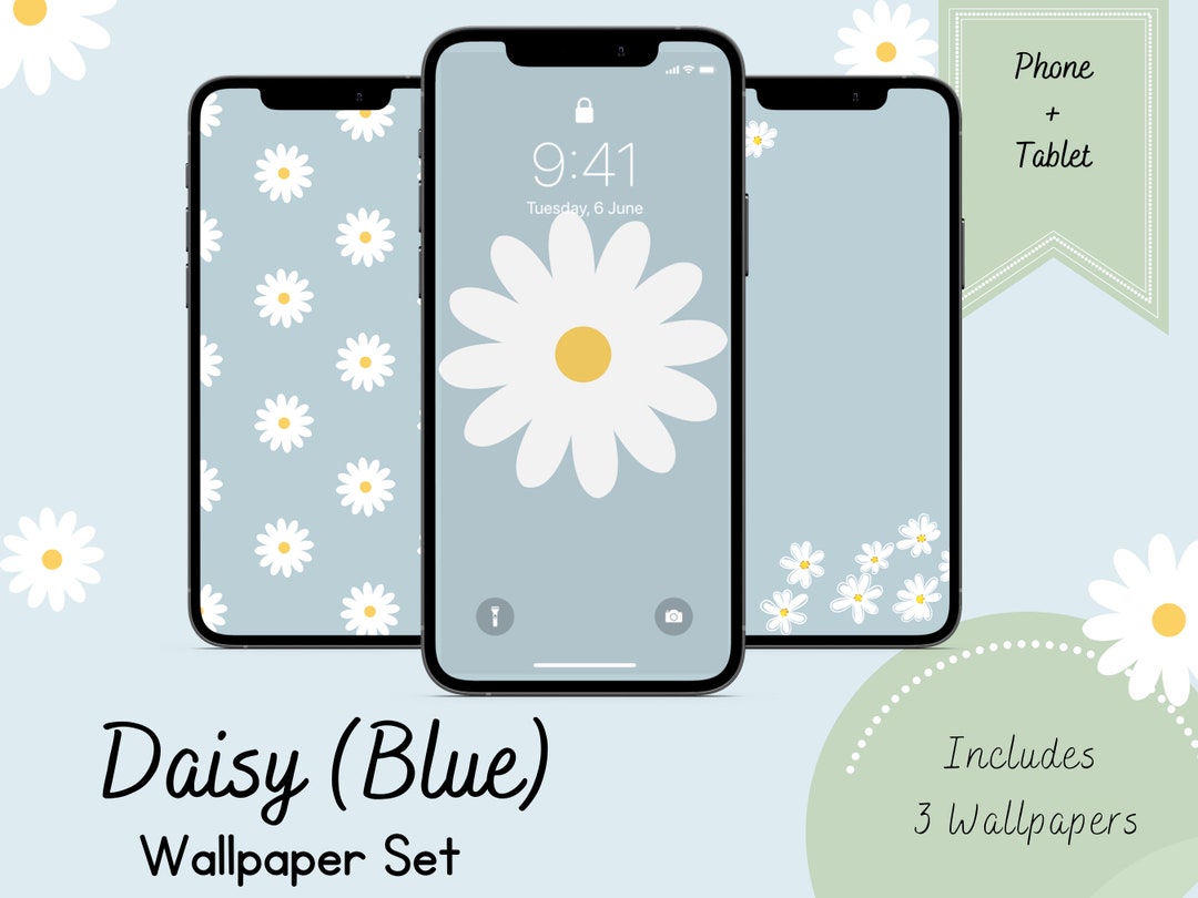 Daisy Phone Wallpaper Set / Home Screen / Lock Screen / Android ...