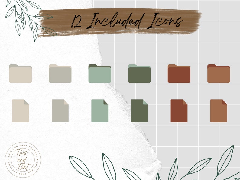 Desktop Icons / Terracotta Pots Color Folders & Document Icons / PNG ...