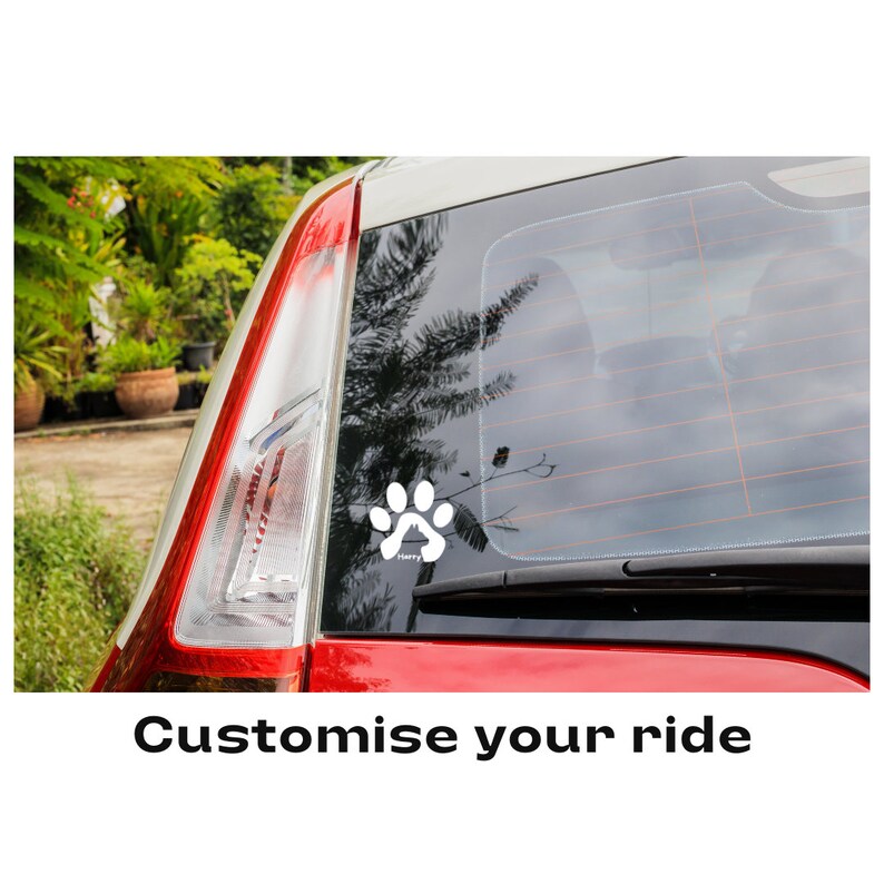 Custom Pet Decal SVG PNG, Pet Decal, Personalised Name, Cat, Dog - Etsy