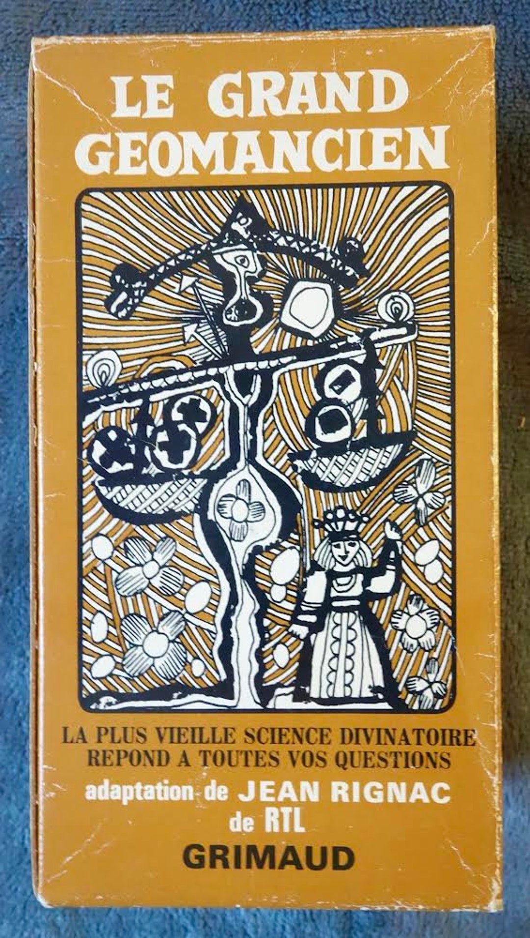 Vintage Franse Jaren 1970 Compleet Tarotdek Van Le Grand Geomancien ...