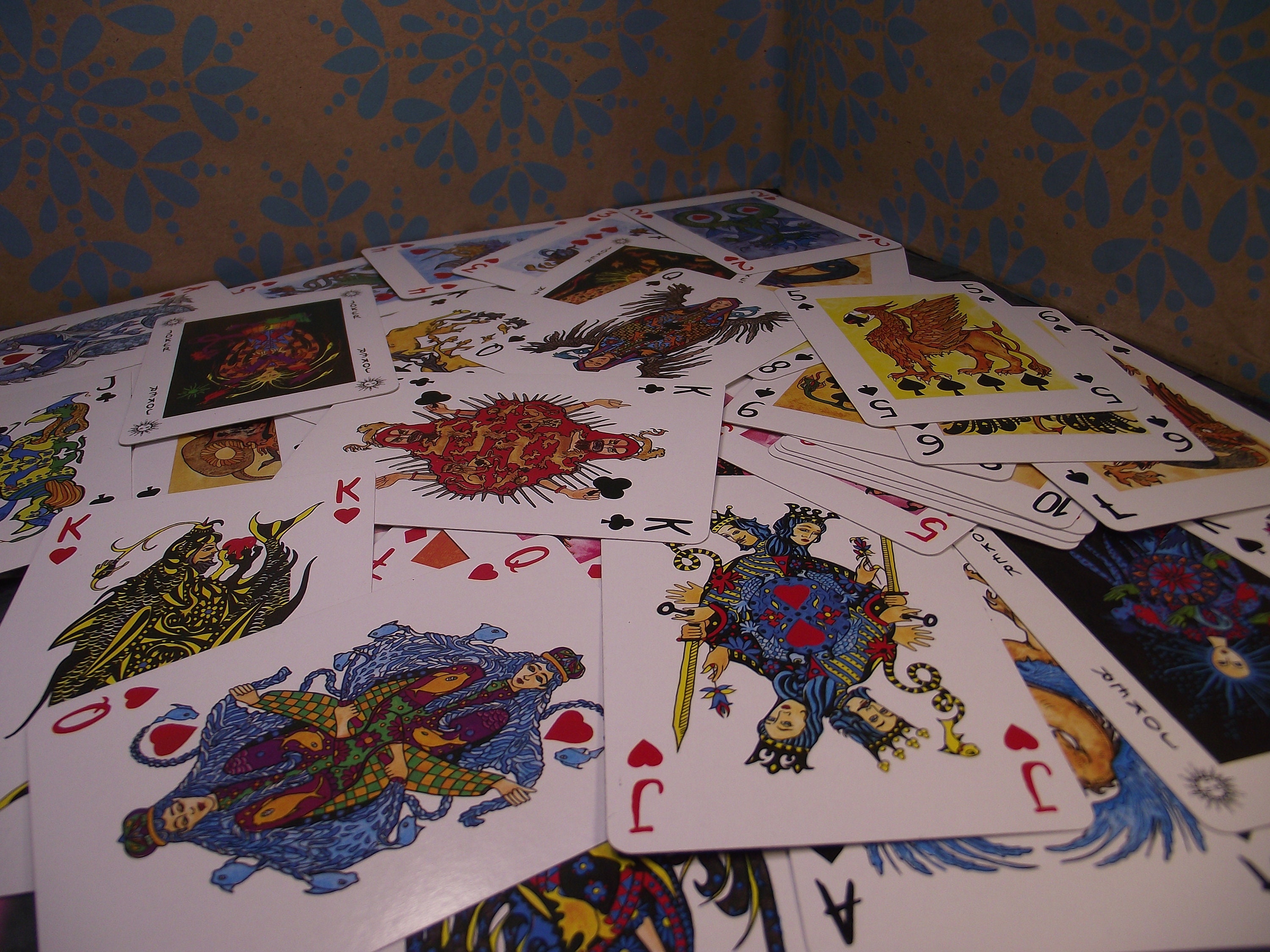Beautiful and Rare Deck of Playing Cards Made by Fournier in - Etsy