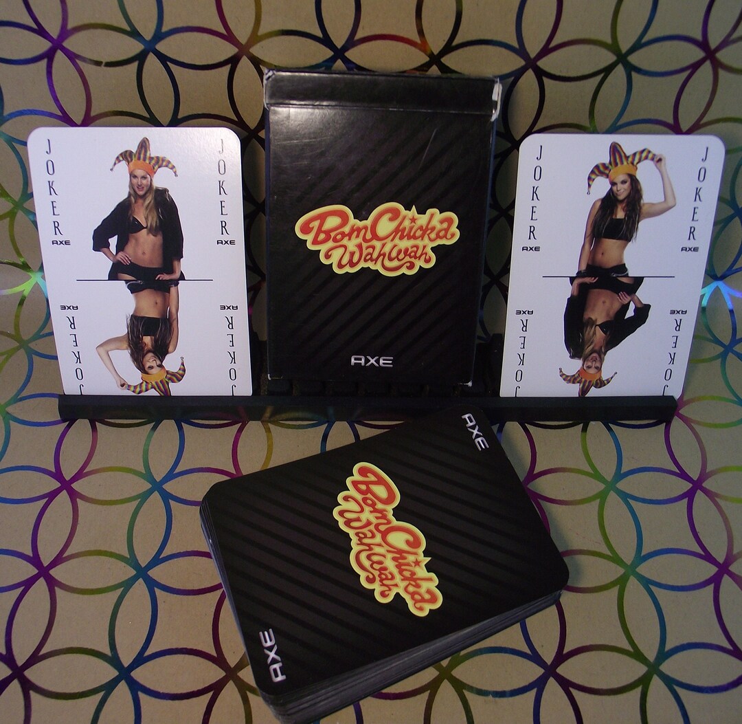 Sexy Playing Cards Advertising Deck for AXE BOMCHICKA WAHWAH Unique ...
