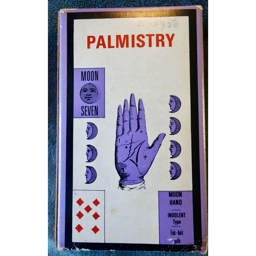 The Palmistry Cards, Made by BP Grimaud, Rare Fortune-telling Deck ...