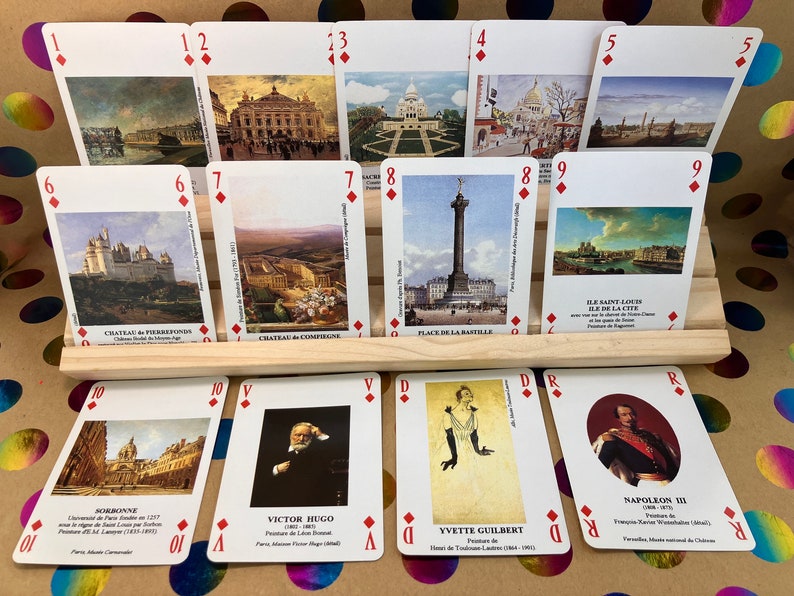 Fantastic Playing Cards - "paris Et Sa Region" - 54 Cards - Complete ...
