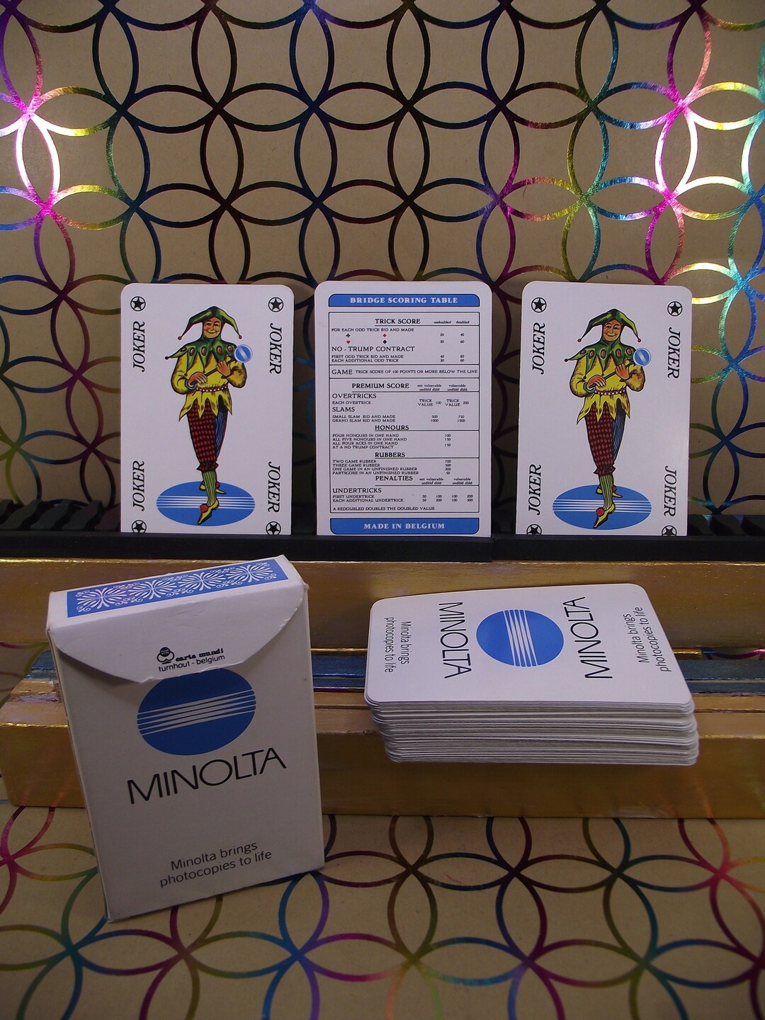 Advertising Playing Cards for minolta Made by Carta Mundi Ca 1979 ...