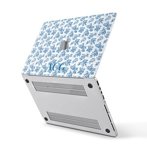 Initials MacBook Case Aesthetic Monogram Custom MacBook Air 13 Air 15 ...