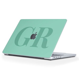 Initials MacBook Case Custom Aesthetic Personalized MacBook Air 13 Pro ...