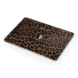 Name MacBook Case Aesthetic Leopard Custom MacBook Air 13 15 Inch M2 M3 ...