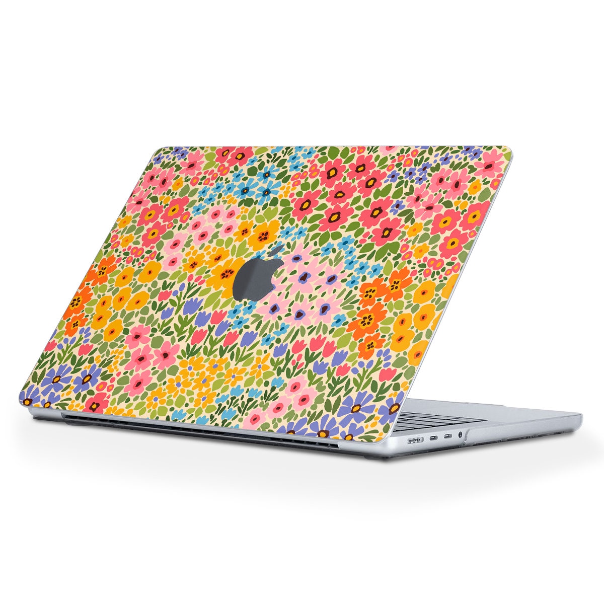 Cute MacBook Case Colorful Flowers Aesthetic MacBook Air 13 Air 15 M2 ...