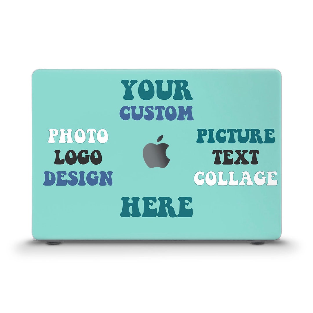 Custom MacBook Case Personalized Photo Logo Design MacBook Air - Etsy