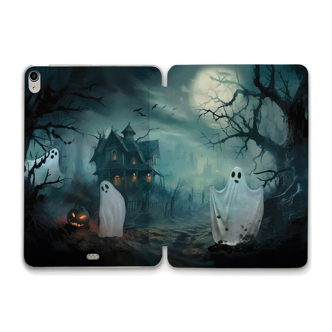 Horror iPad Case Cute Halloween Art iPad 10th 9th 10.2 iPad Air 5th 4th ...