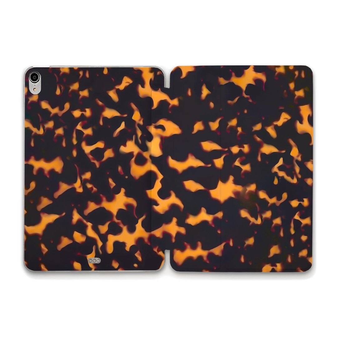 Aesthetic iPad Case Dark Tortoise Shell iPad 11th A16 10th iPad Air 11 ...
