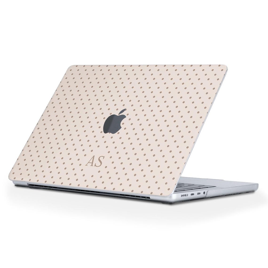 Initials MacBook Case Aesthetic Custom Monogram MacBook Air 13 15 M2 M3 ...