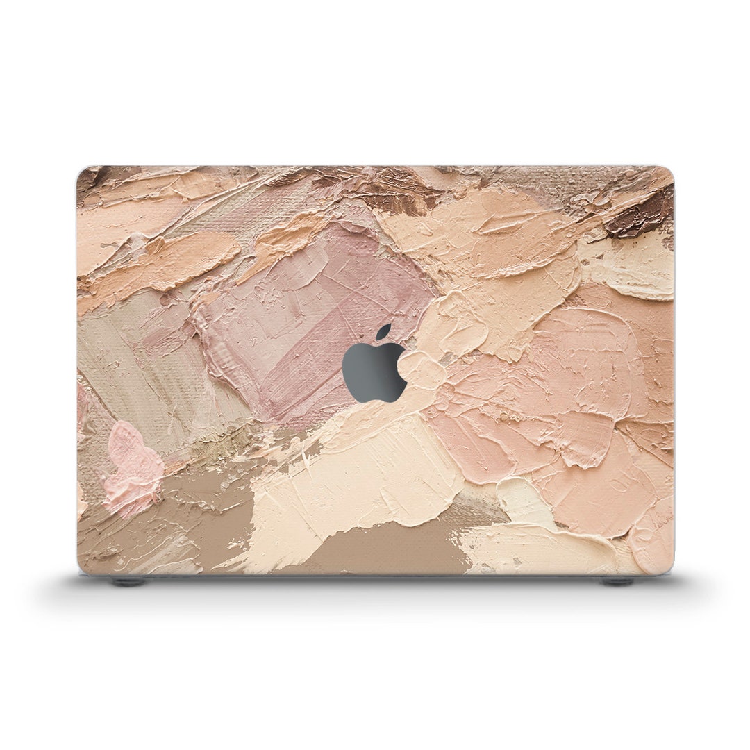 Neutral MacBook Case Art Aesthetic Oil Paint MacBook Air 13 M2 Pro 13 ...