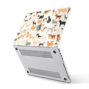 Dogs MacBook Case Cute Art Aesthetic MacBook Air 13 Air 15 M2 Pro 13 ...