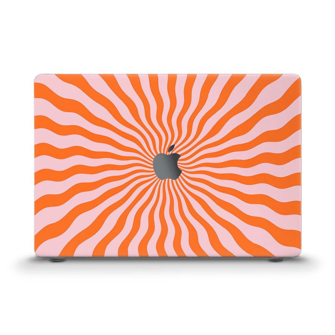 Sun MacBook Case Trendy Abstract Art MacBook Air 13 Air 15 M2 Pro 13 ...
