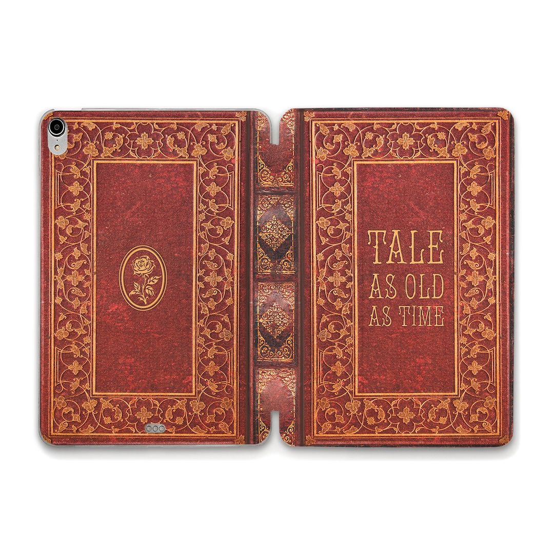 Old Book iPad Case Aesthetic Vintage Book iPad 10th 9th 10.2 iPad Air ...