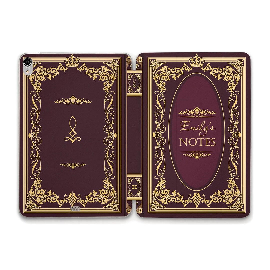 Name iPad Case Aesthetic Custom Notebook iPad 10th 10.2 Air 5 10.9 iPad ...