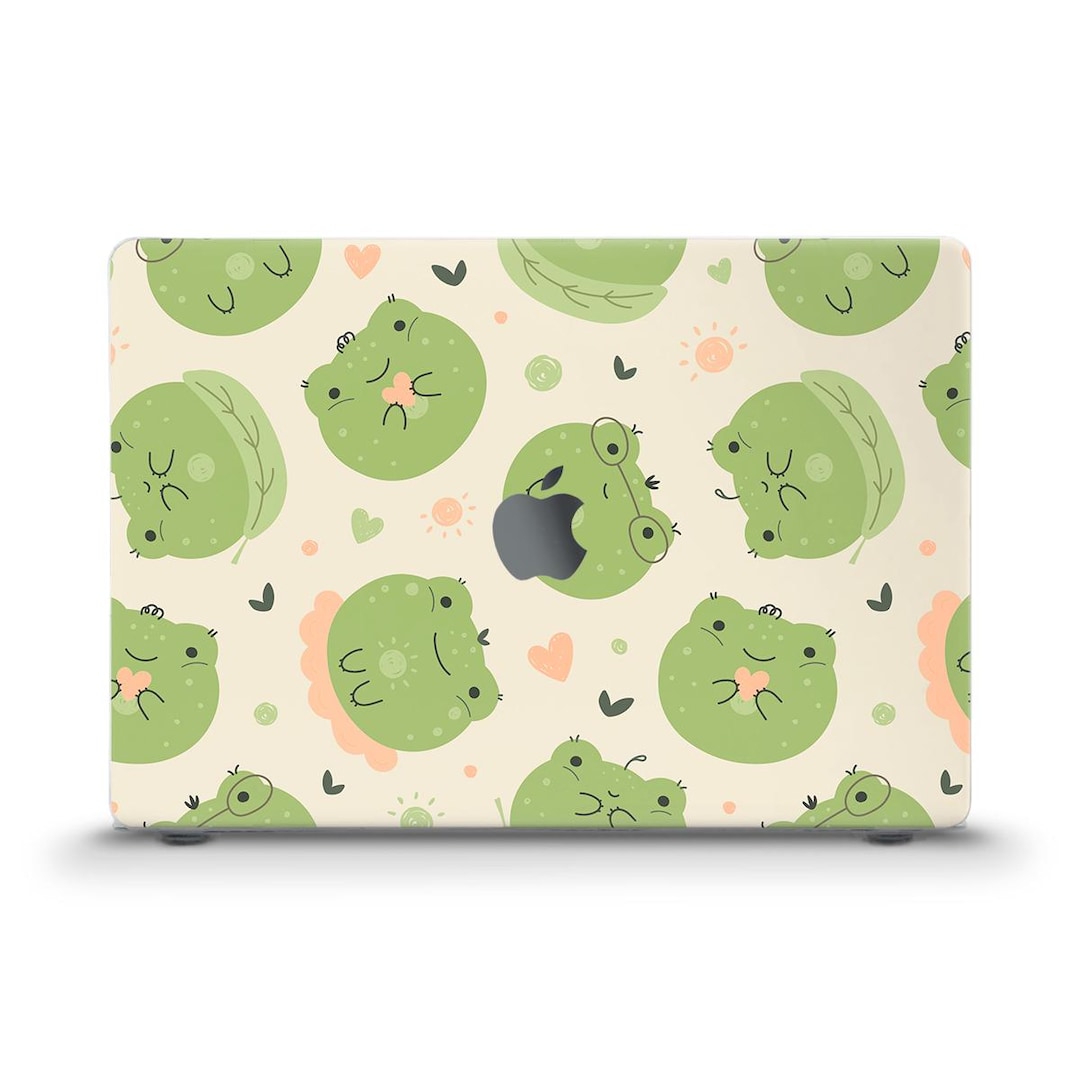 Kawaii MacBook Case Cute Frogs Girly MacBook Air 13 15 Inch M2 M3 M4 ...
