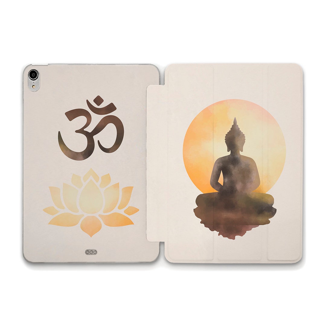 Buddha iPad Case Aesthetic Religious Trendy iPad 10th 9th 10.2 iPad Air ...
