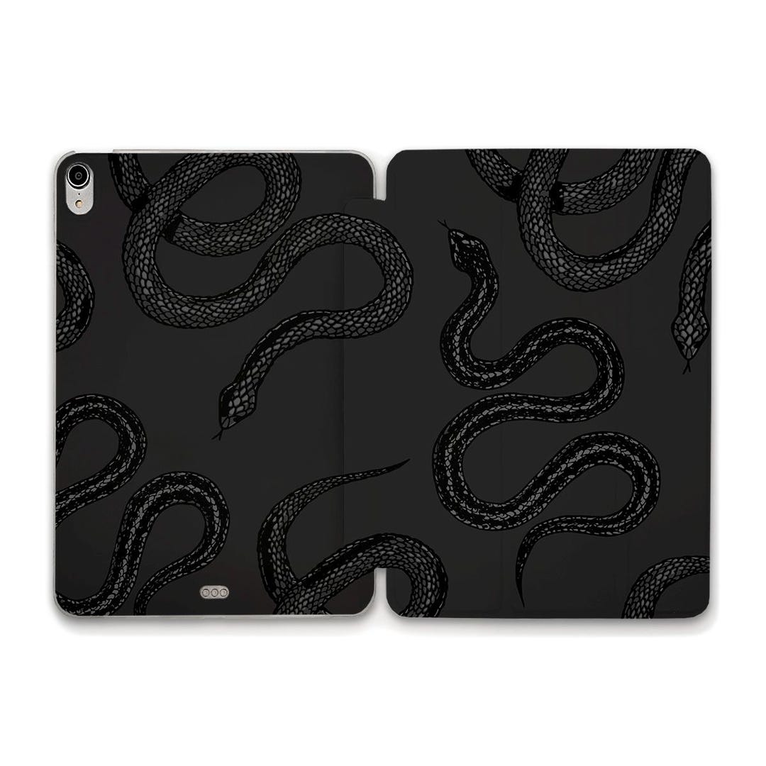 Snakes iPad Case Aesthetic Dark Gothic iPad 10th 9th iPad Air 11 5th 10 ...