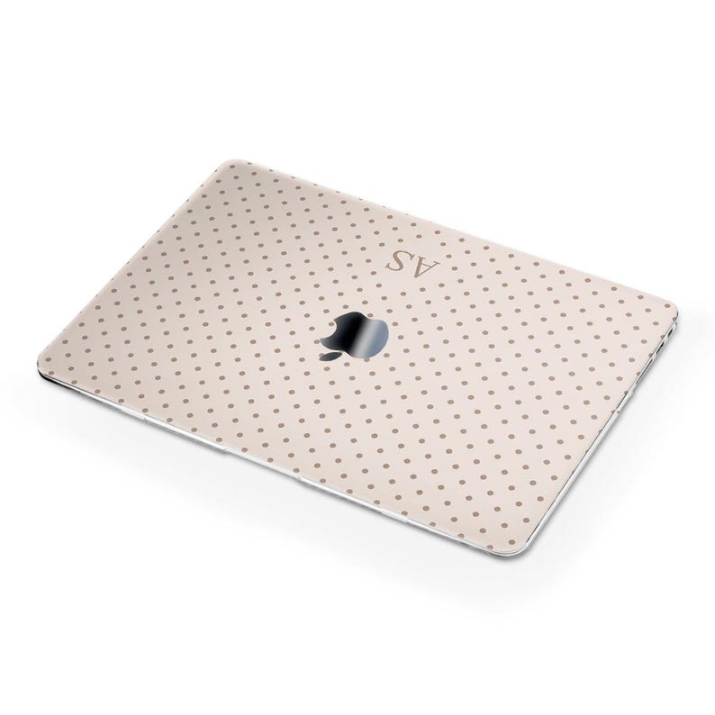 Initials MacBook Case Aesthetic Custom Monogram MacBook Air 13 15 M2 M3 ...