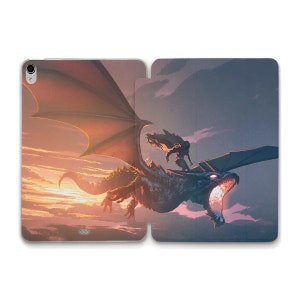 Dragon iPad Case for Boys Kids Dnd Style iPad 10th 9th 10.2 Air 5 10.9 ...