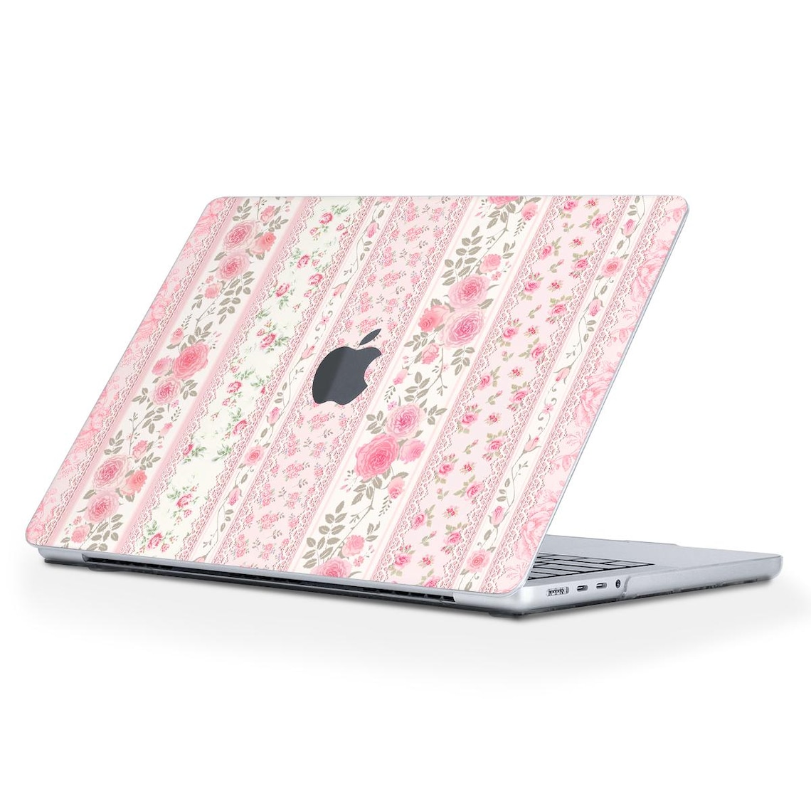 Aesthetic MacBook Case Cute Floral Quilted MacBook Air 13 15 Inch M2 M3 ...