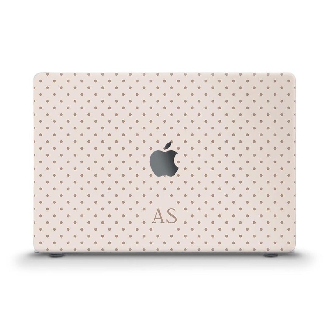 Initials MacBook Case Aesthetic Custom Monogram MacBook Air 13 15 M2 M3 ...