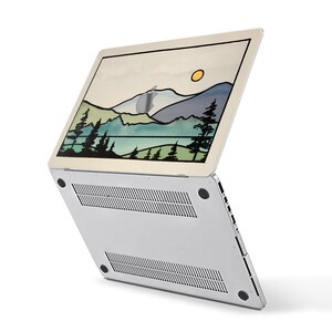 Nature MacBook Case Aesthetic Simple Art MacBook Air 13 M2 Pro 13 ...