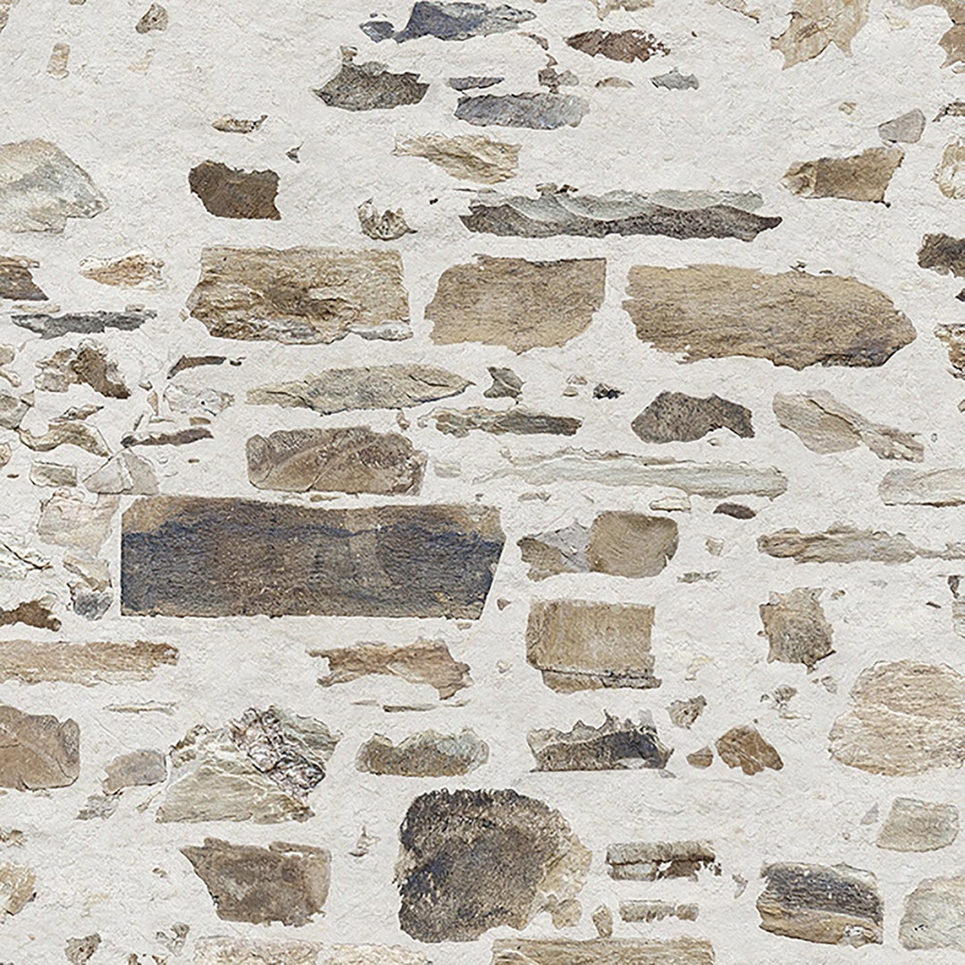 Wallpaper TEXTURED stone Wall - Etsy