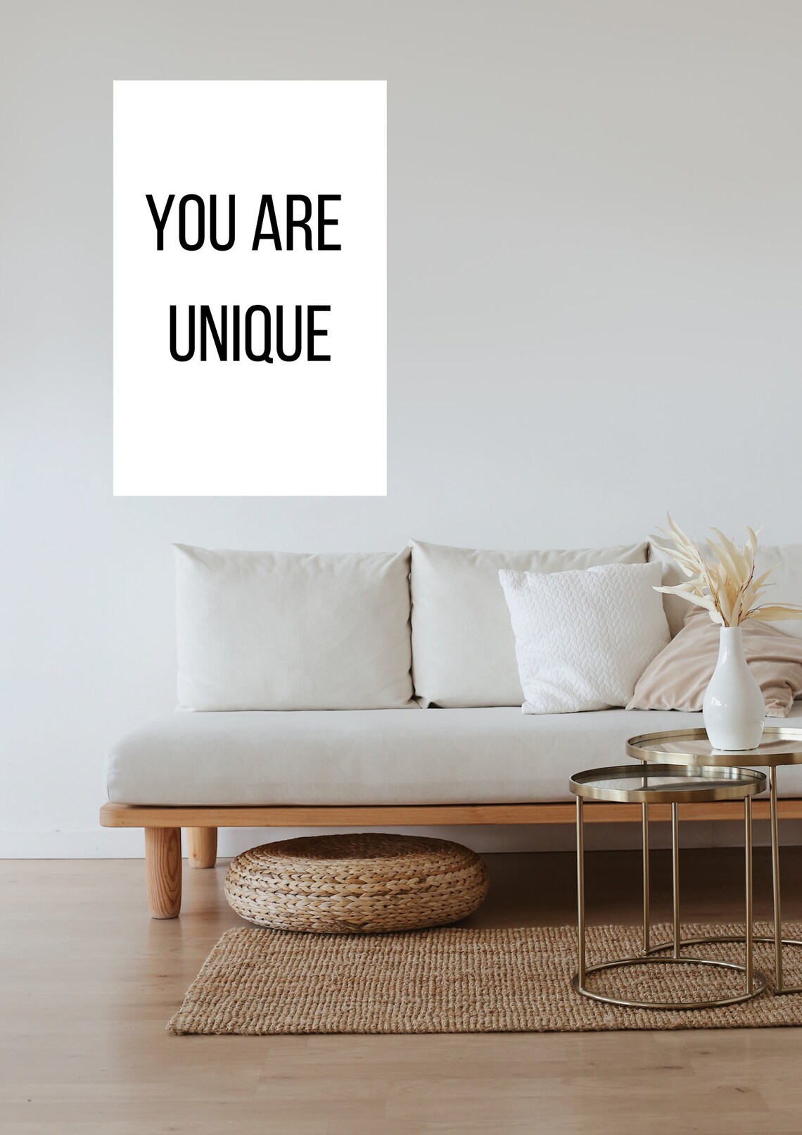You Are Unique Printable A4 Poster - Etsy