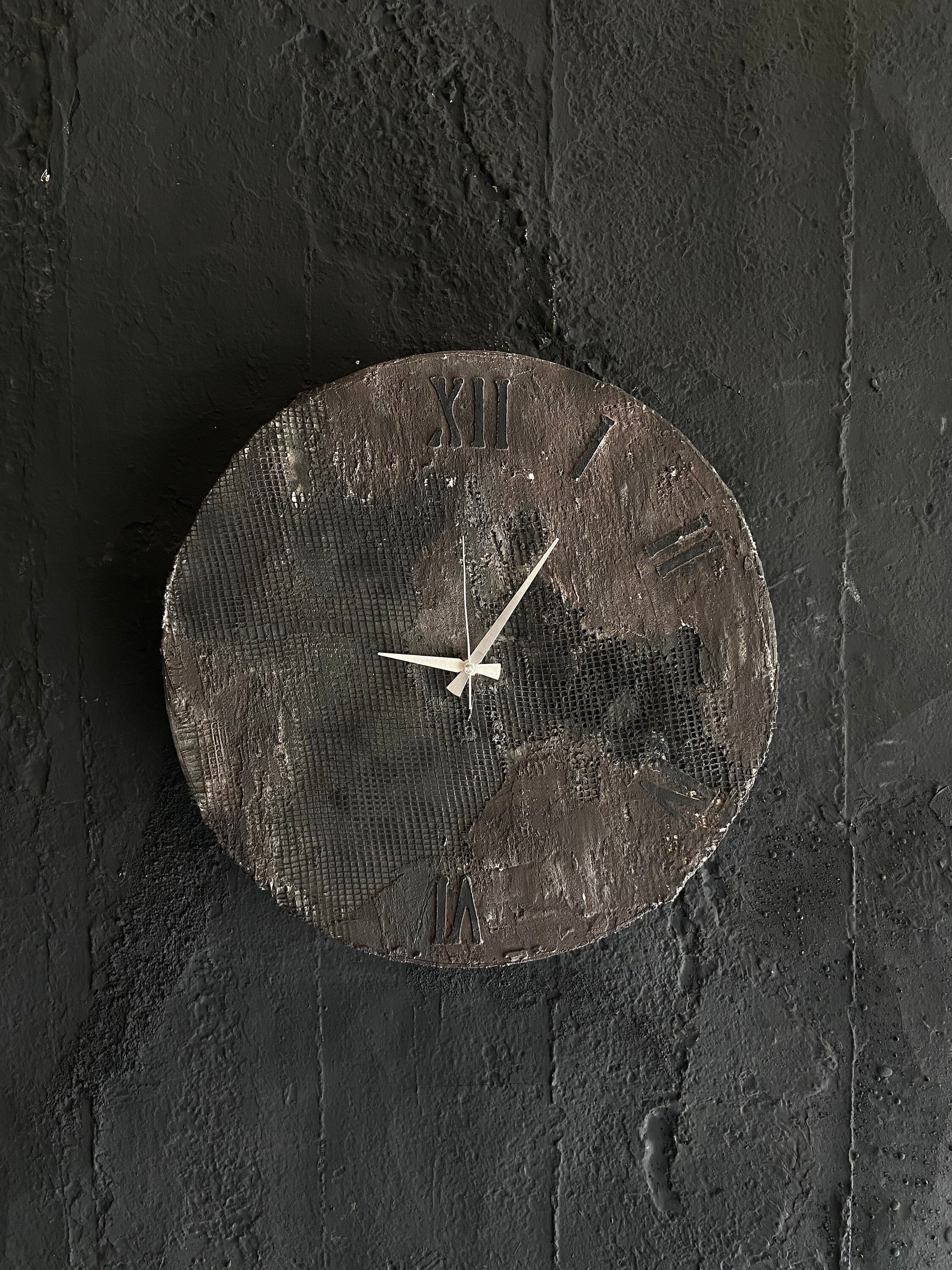 3d Gothic Wall Clock Original Design Wall Clock Unique Metal - Etsy