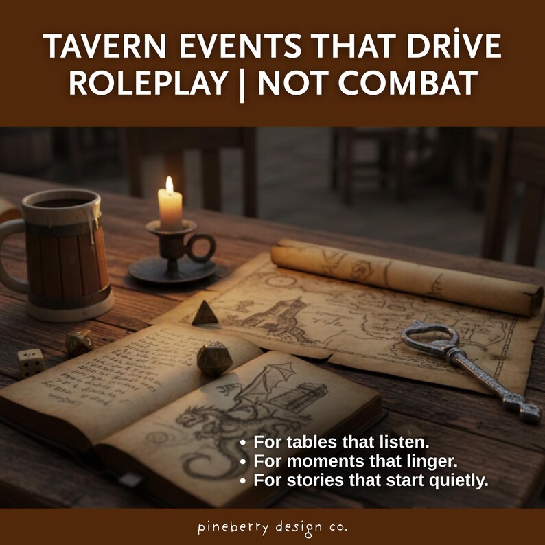 D&D Tavern - Inn Events | D100 Roleplay Encounters | No Combat ...