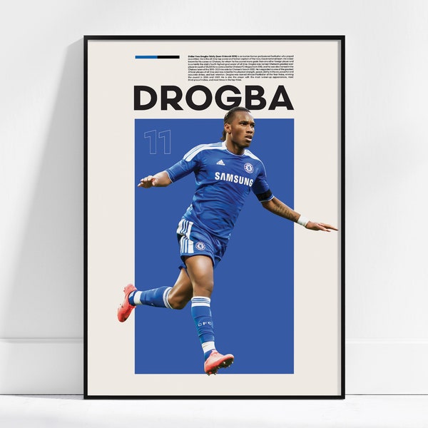 Drogba Poster - Etsy