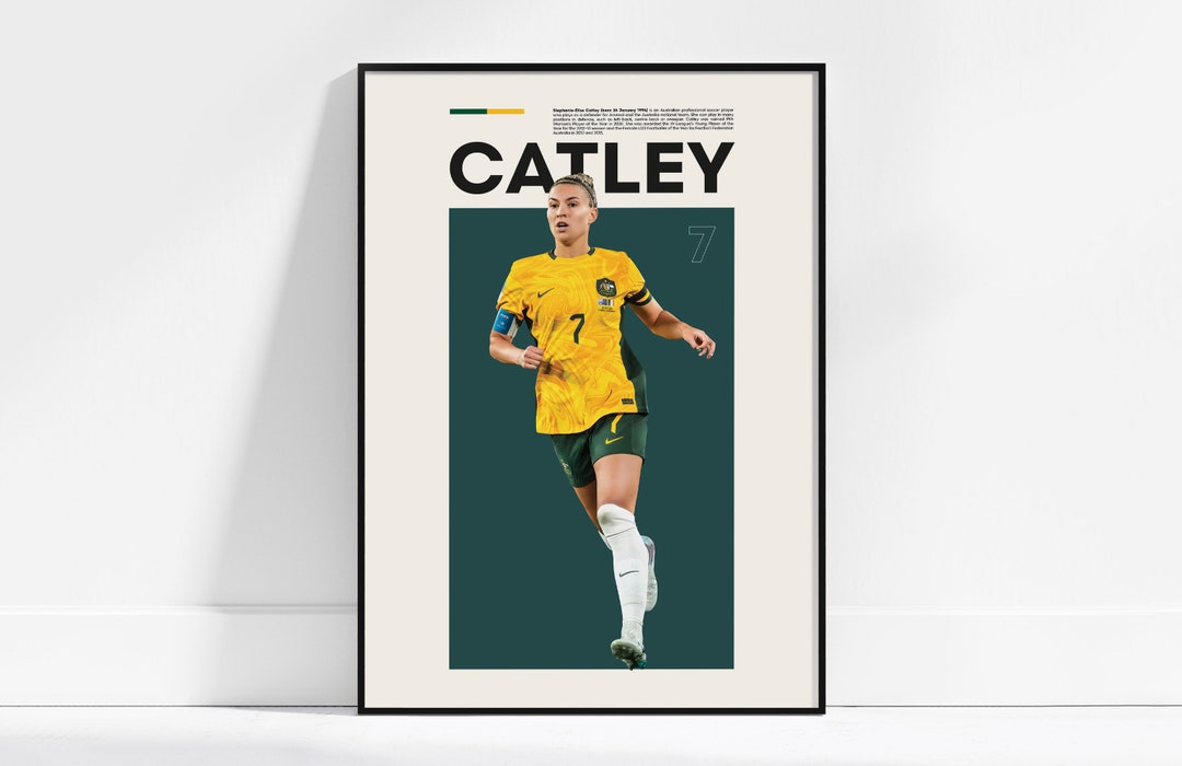 Step Catley Poster Gift, Womens Footballer Wall Art - Etsy
