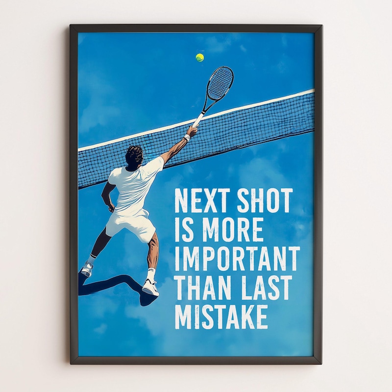 Tennis Poster - Etsy