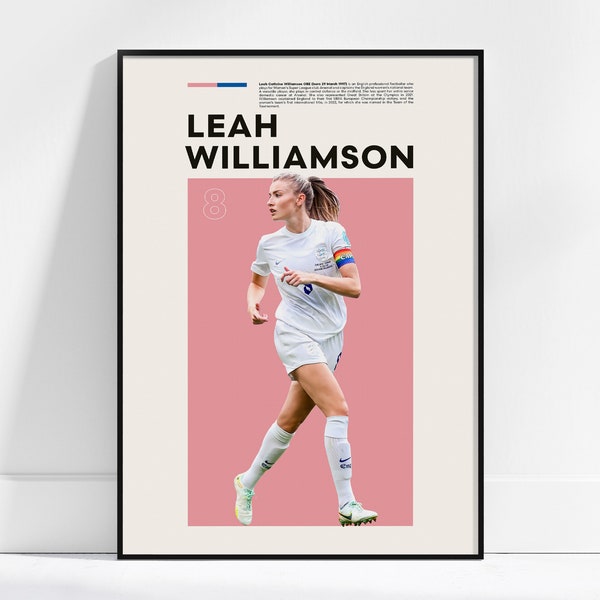 Leah Williamson Poster - Etsy