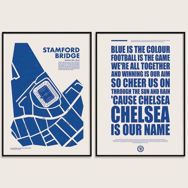 Chelsea Fc - Etsy UK