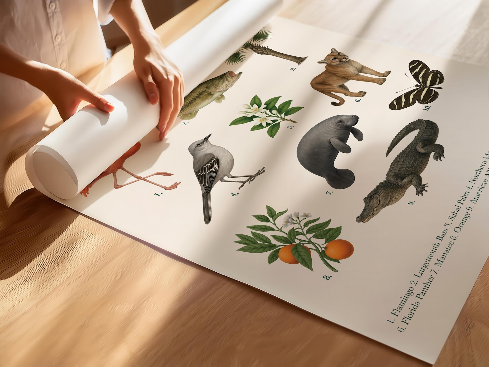 Florida State Symbols Poster | Educational Printable | State Animal ...