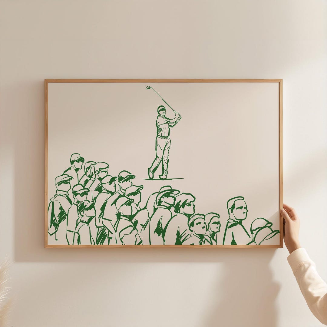 Vintage Golf Print, Golf Poster, Golf Print, Golf Wall Decor, Golf ...