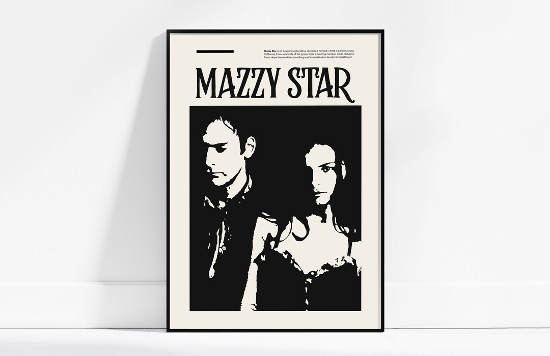 Mazzy Star High Quality Posters - Etsy