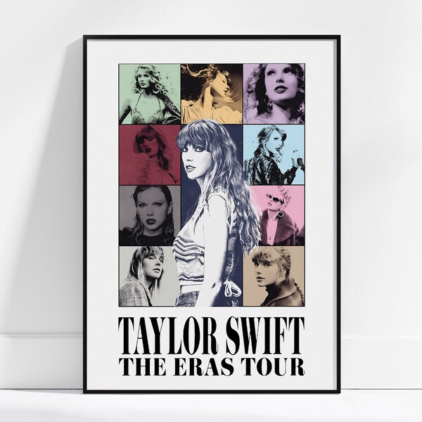 The Eras Tour Poster - Etsy