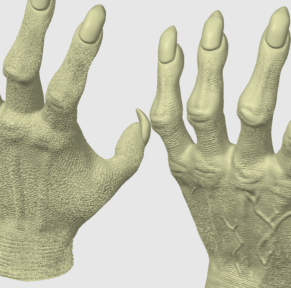 Demon Hand STL 3D Printing Files Halloween Horror Hand Spooky - Etsy UK