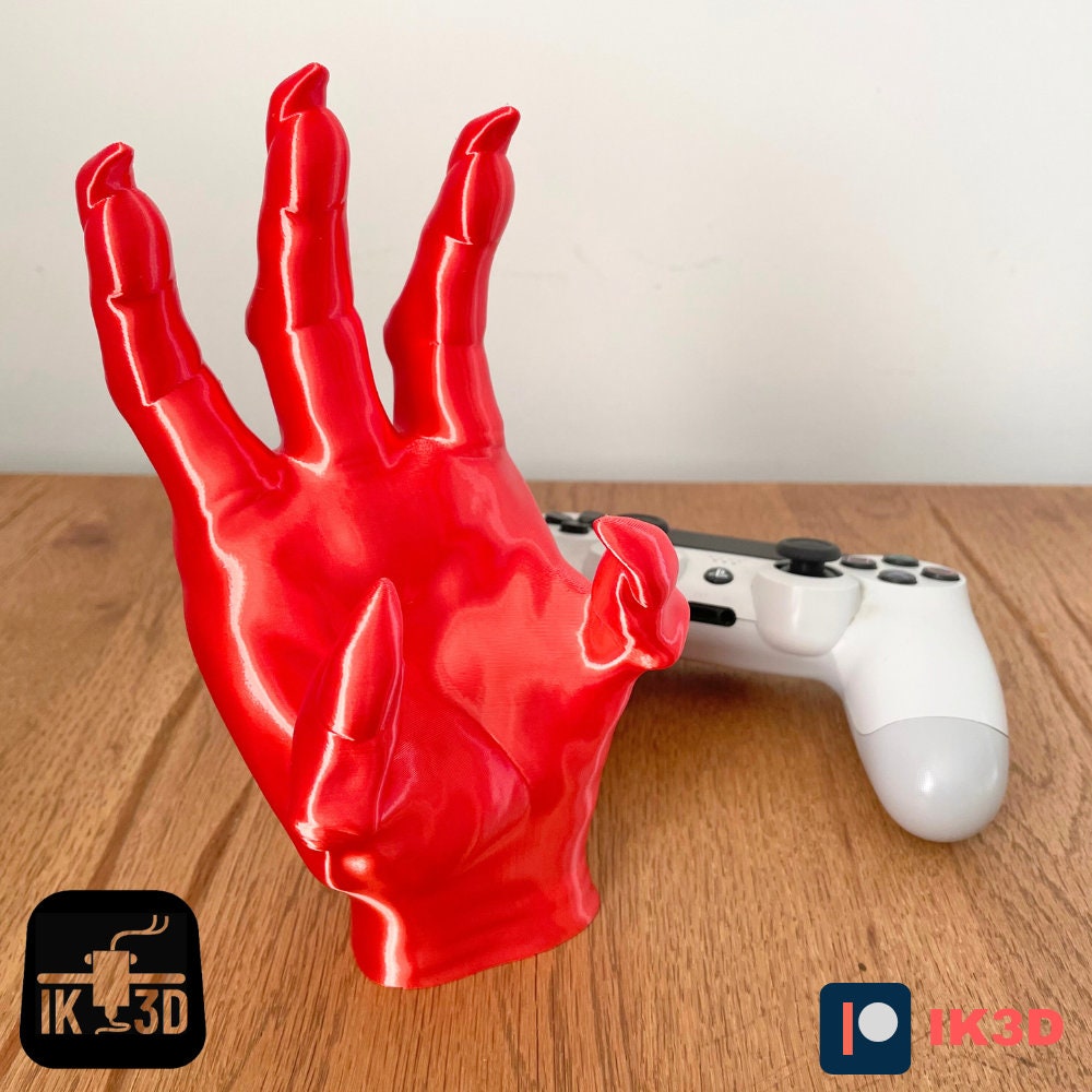 STL 3D Printing Demon Hand Controller Holder, Statue STL, Creepy Decor ...